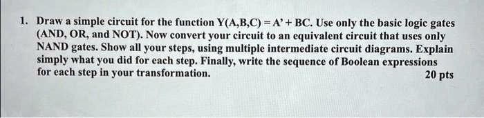 SOLVED: make sure to write the sequence of boolean expressions for the ...