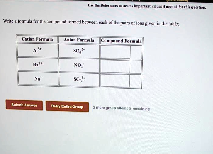 SOLVED: Use the References to access important values if needed for this question. Write a ...