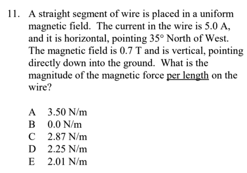 SOLVED: The answer is A. I know what formula to use to calculate this ...