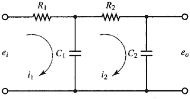 SOLVED: Consider the electrical circuit shown in the figure. Find the ...