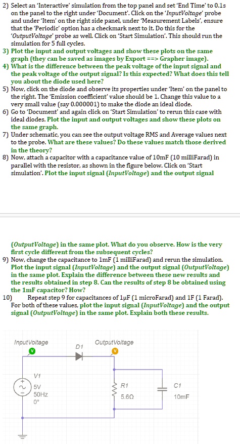 8 now attach a capacitor with a capacitance value of 10mf 10 millifarad ...