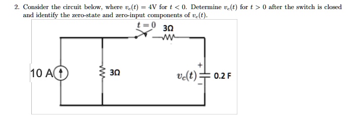 consider the circuit below where vct 4v for u determine uct for ...