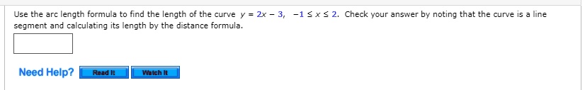 SOLVED: Use the arc length formula to find the length of the curve Y Dy ... SOLVED: Use the arc length formula to find the length of the curve Y Dy ...