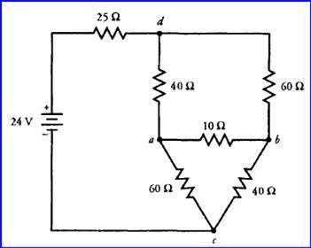 Consider the circuit shown in the following figureCalculate the power ...