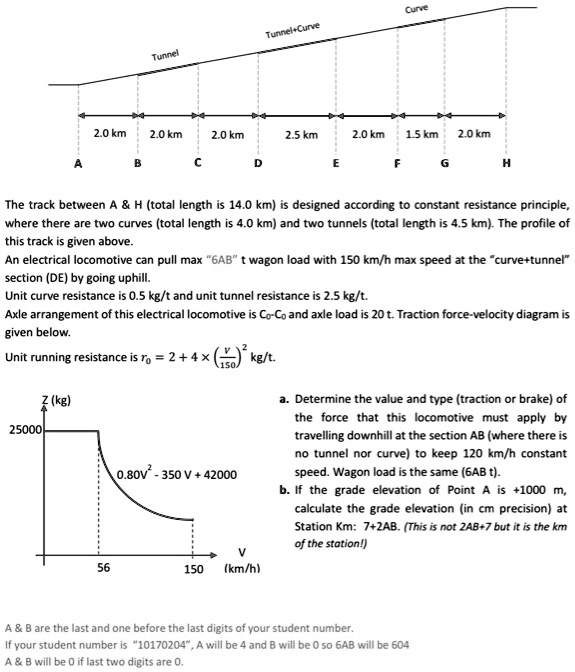 SOLVED: Texts: A=6 B=5 Curve 0.0 km 2.0 km 2.0 km 2.5 km 2.0 km 1.5 km ...