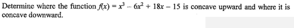 SOLVED: STEP Determine where the function f(x) = x^6 + 18x - 15 is ...
