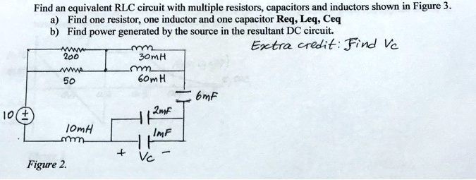 Find an equivalent RLC circuit with multiple resistors, capacitors and ...