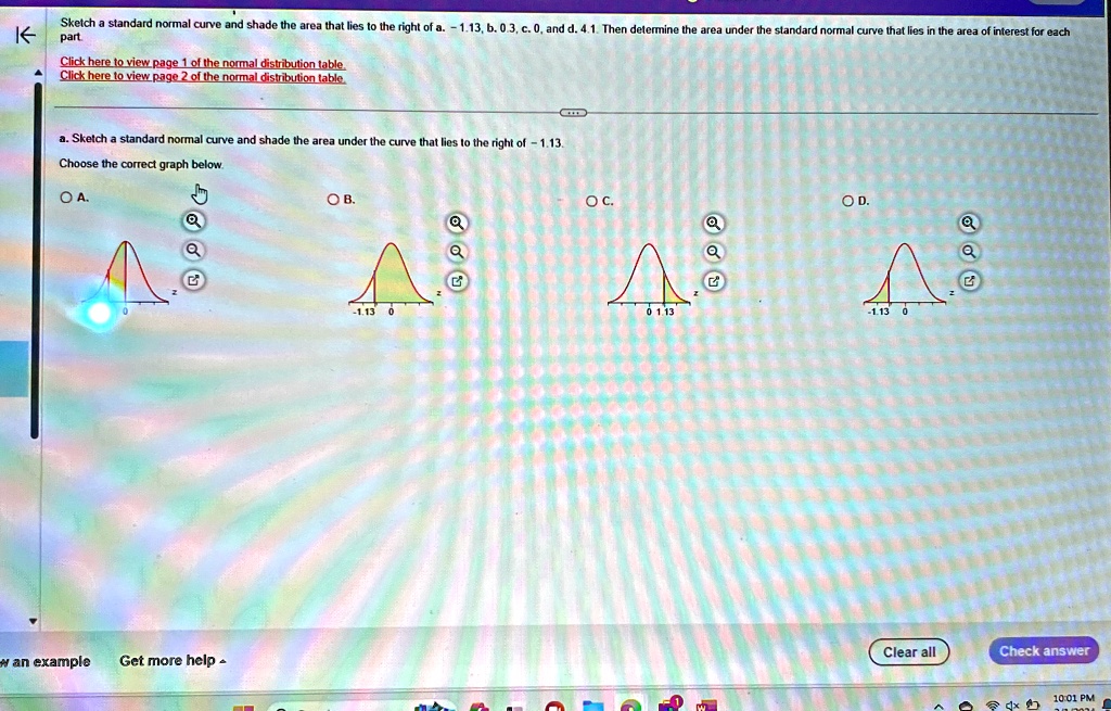 part. Click here to view page 1 of the normal distribution table. Click ...