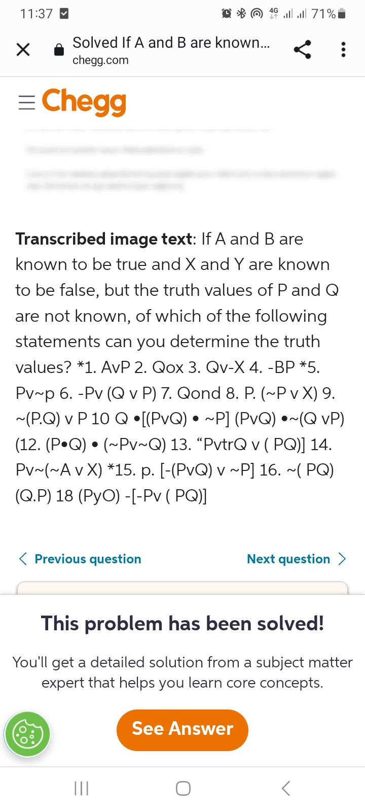SOLVED: × Solved If A and B are known... chegg.com ≡ Chegg Transcribed image text: If A and B ...