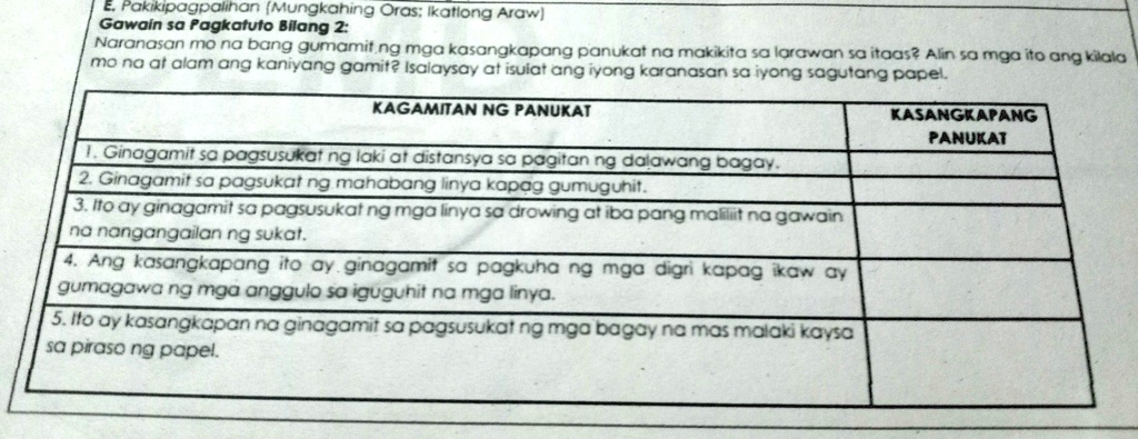 Solved Nag Sagot Ng Maayos Free Brainliest Pakikipagpalinan Mungkaning Otas Ikallong 4raw