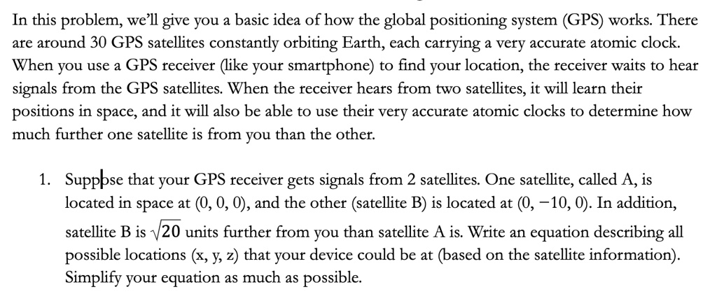 In this problem, we'll give you a basic idea of how the global ...
