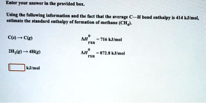 Solved Enter Your Answer In The Provided Box Using The Following