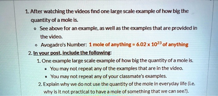 SOLVED: After watching the videos, find one large-scale example of how ...
