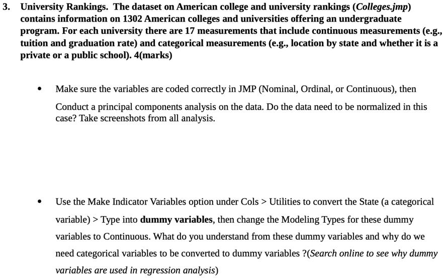 University Rankings. The dataset on American college and university ...