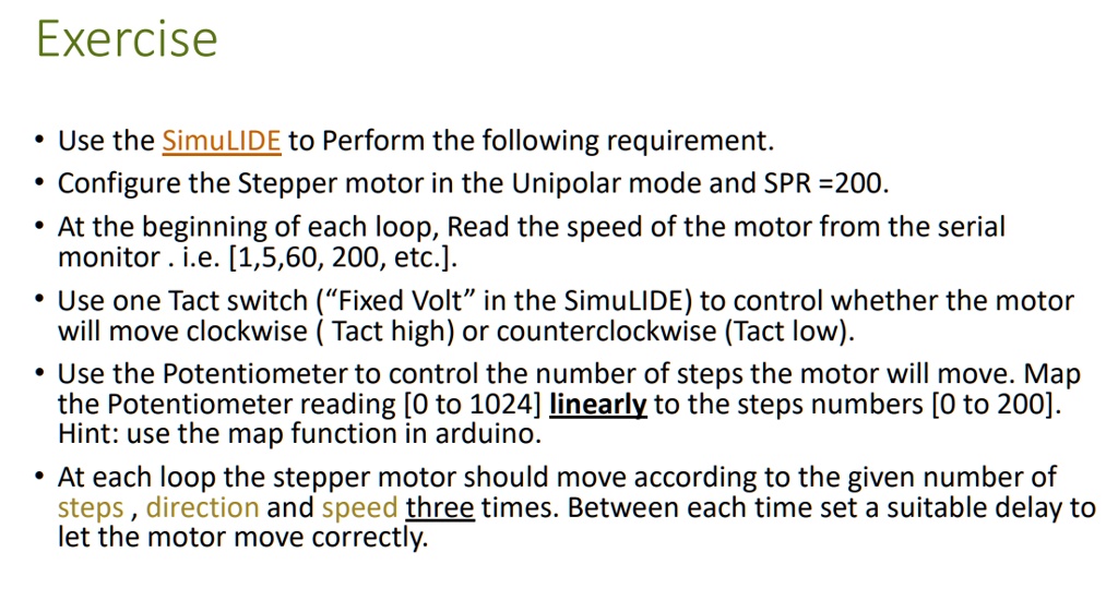Solved H Bridge L298p Exercise Use The Simulide To Perform The