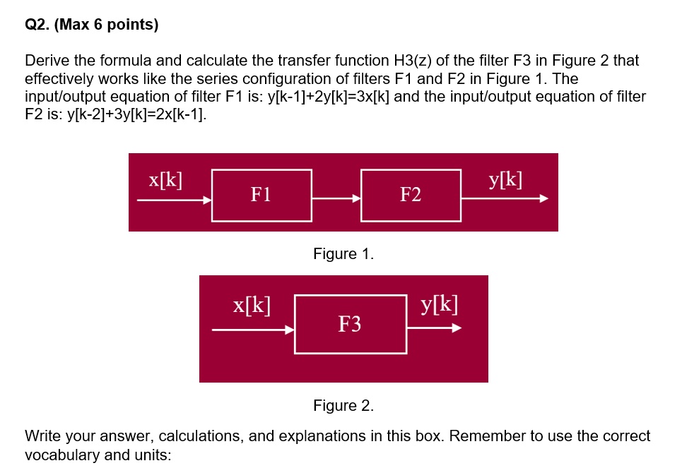 SOLVED: Q2. (Max 6 points) Derive the formula and calculate the ... SOLVED: Q2. (Max 6 points) Derive the formula and calculate the ...
