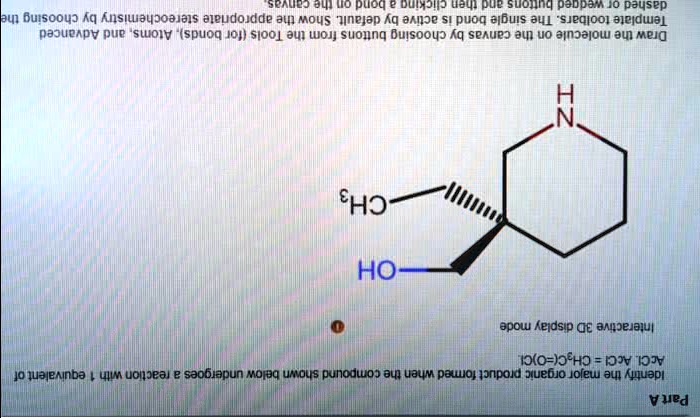 Part A Identify the major organic product formed when the compound ...