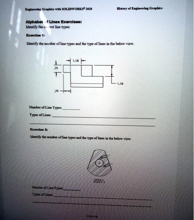 SOLVED: Engineering Graphics with SOLIDWORKS 2020 History of ...