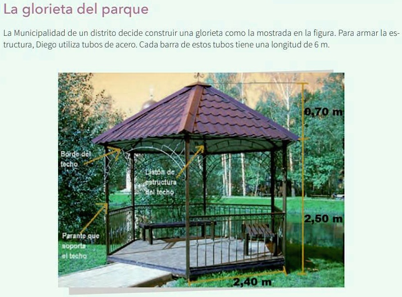 SOLVED: cuantos tubos se necesitaran para armar la estructura de la ... SOLVED: cuantos tubos se necesitaran para armar la estructura de la ...