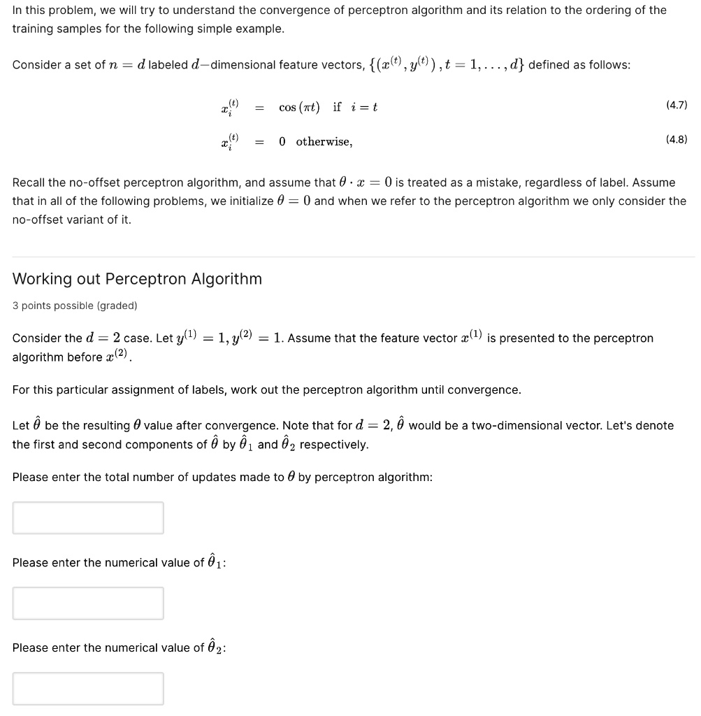 SOLVED: In this problem, we will try to understand the convergence of ...