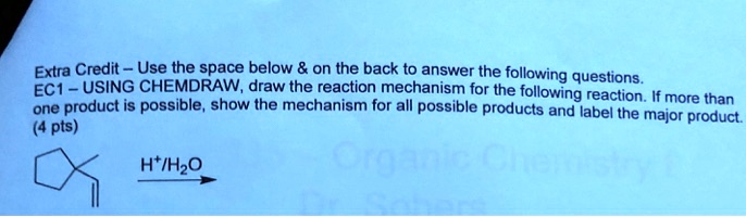 Extra Credit - Use the space below on the back to answer the following questions. EC1 - USING ...