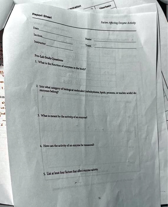 SOLVED: Concentration Report Sheet Factors Affecting Eye Activity Date ... SOLVED: Concentration Report Sheet Factors Affecting Eye Activity Date ...