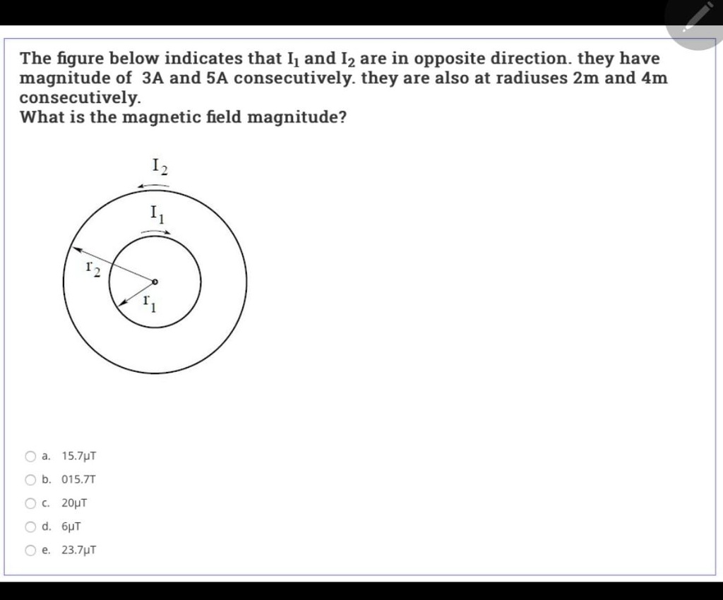 SOLVED:The figure below indicates that Iz and Iz are in opposite ...