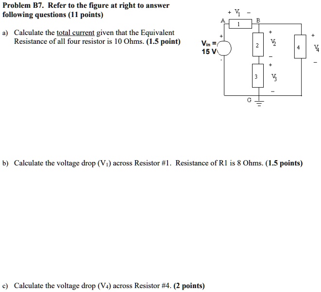 SOLVED: Problem B7. Refer to the figure at right to answer following ...