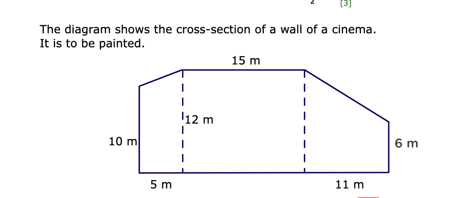 SOLVED: The diagram shows the cross-section of a wall of a cinema. It ...