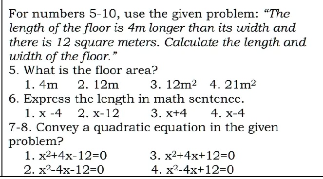 SOLVED: For numbers 5-10, use the given problem: "The length of the ...
