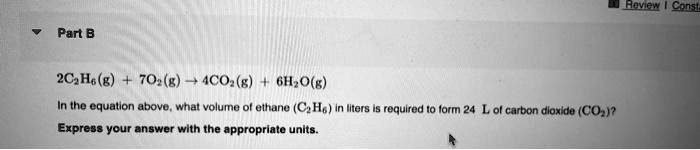 SOLVED: 2CH4 + 7O2 → 4CO2 + 6H2O In the equation above, what volume of ...