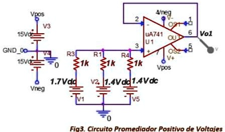 SOLVED: An averaging arrangement of various voltage signals can be ...