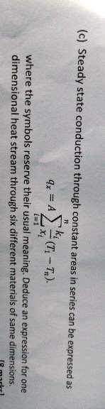 dimensional heat stream through six different materials of same ...
