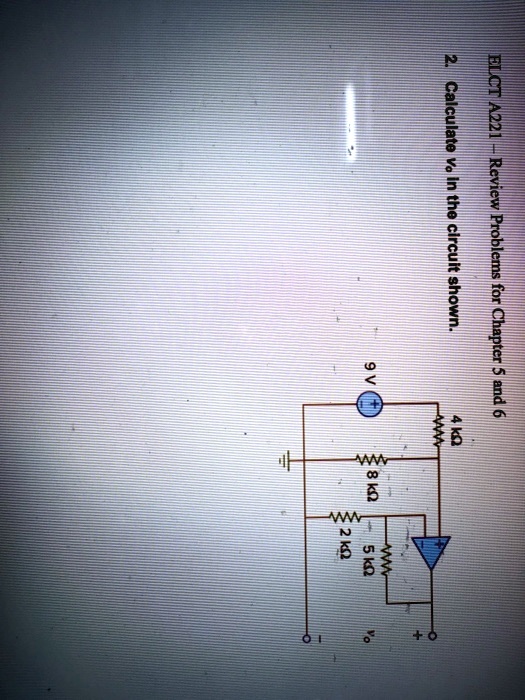 SOLVED: Calculate Va in the circuit shown.