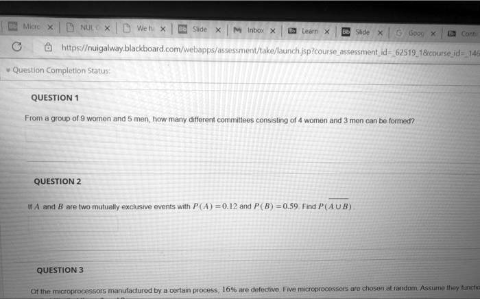 SOLVED: question 1 and 2 please MIX NUWehSeXInboxtearnSeG6oogCon C https://nuigalway.blackboard ...