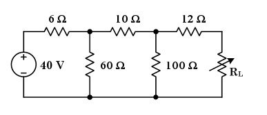 SOLVED: Calculate the value of the load resistor, RL, that will draw ...