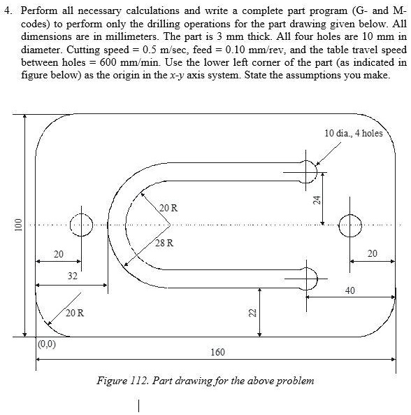 4perform all necessary calculations and write a complete part program g ...