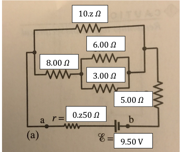 SOLVED: For the given circuit, find the following: a) The total load resistance of the circuit ...