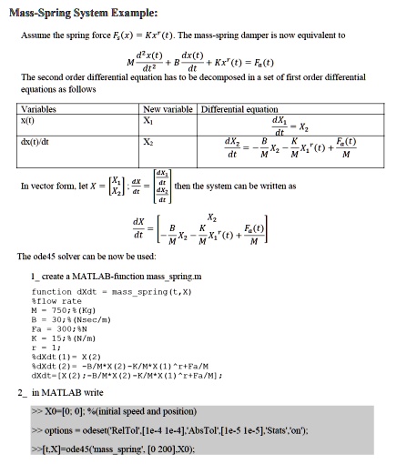 Solved Texts Using Matlab Assignment 1 1 Plot The Cruise Speed Time Response Using