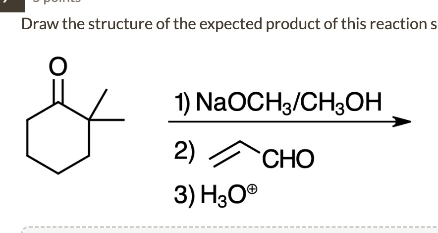 SOLVED: Draw the structure of the expected product of this reaction ...