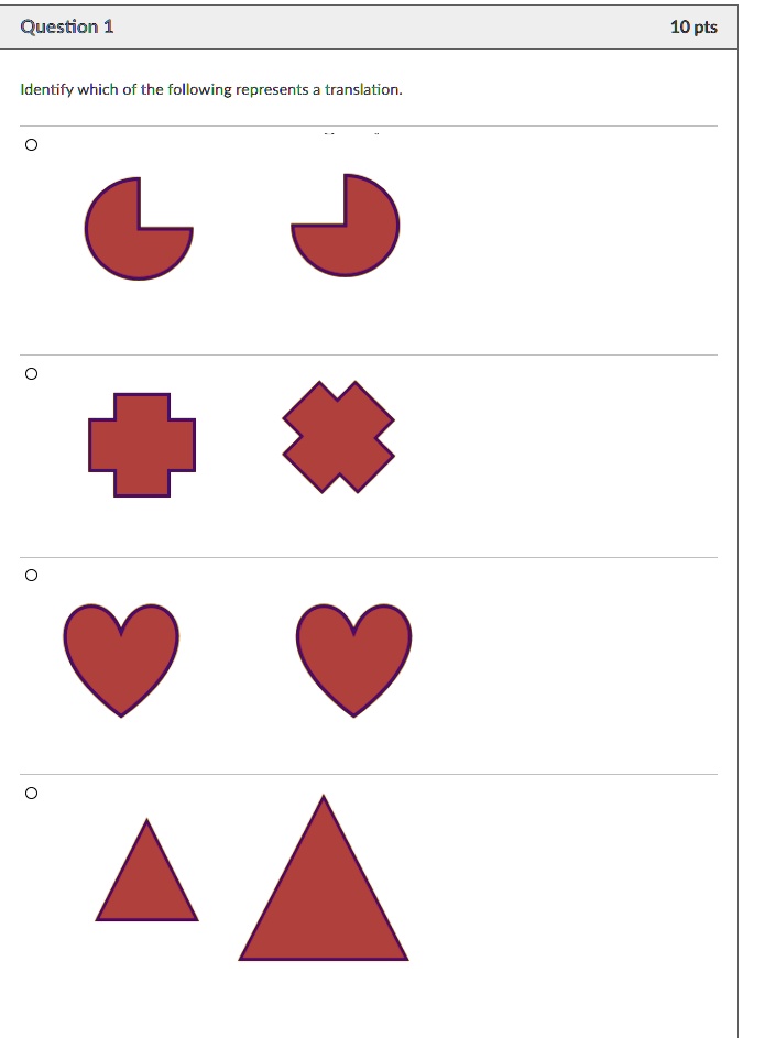 SOLVED:Question 1 10 pts Identify which of the following represents ... SOLVED:Question 1 10 pts Identify which of the following represents ...