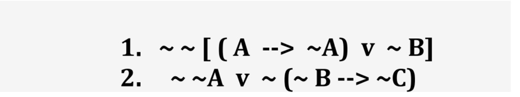Solved Logical Form Substitution Instance Algorithm On The Left Hand Side There Are 3916