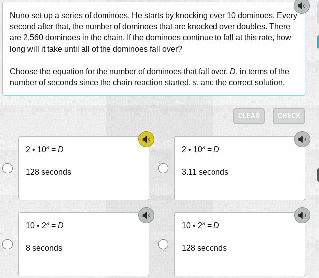 [GET ANSWER] Nuno set up a series of dominoes. He starts by knocking ...