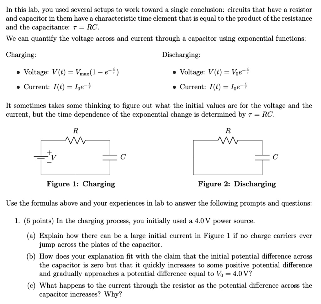 In this lab, you used several setups to work toward a single conclusion ...