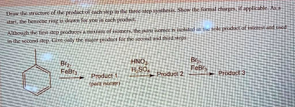 SOLVED:synthesis. Show the formal charges, if applicable As a Draw the ...