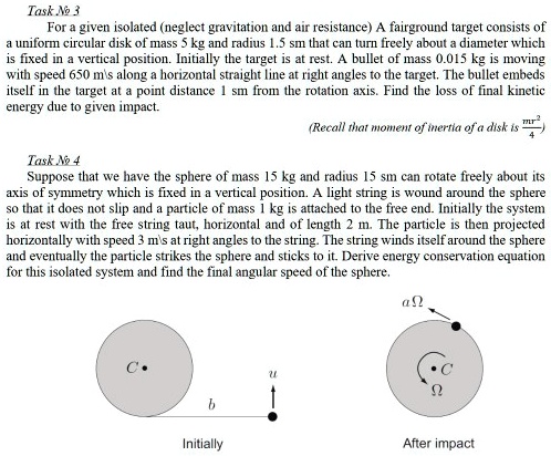 SOLVED: Task No3 For a given isolated (neglecting gravitation and air resistance), a fairground ...