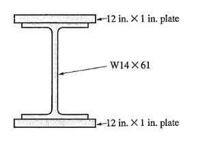 SOLVED: A 20-foot long, simply supported beam with the built-up cross ...