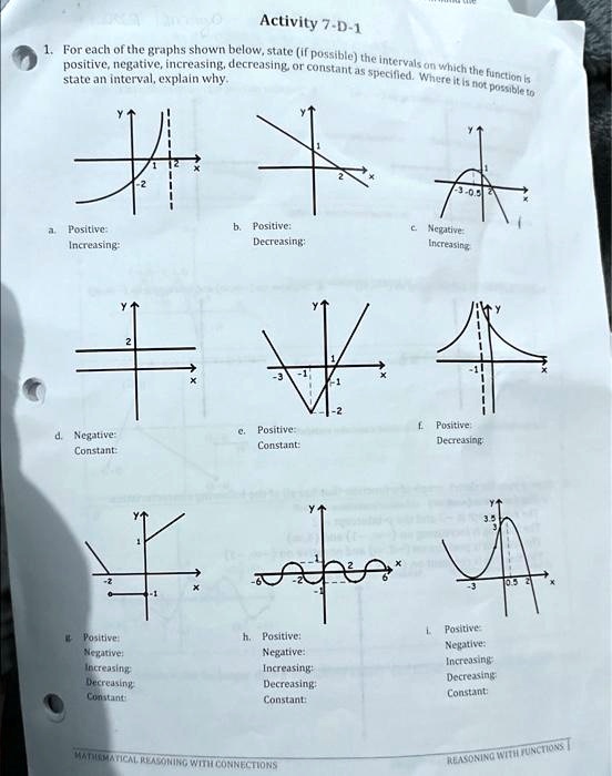 SOLVED: Activity 7-D-1 state an interval,explain why a.Positive ...