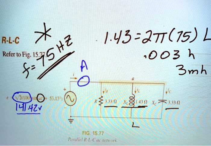 SOLVED: How would you find Xc in microfarads? I know it's given in ohms ...
