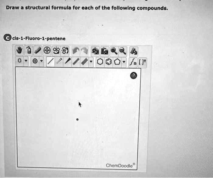 Draw a structural formula for each of the following compounds. cis-1 ...
